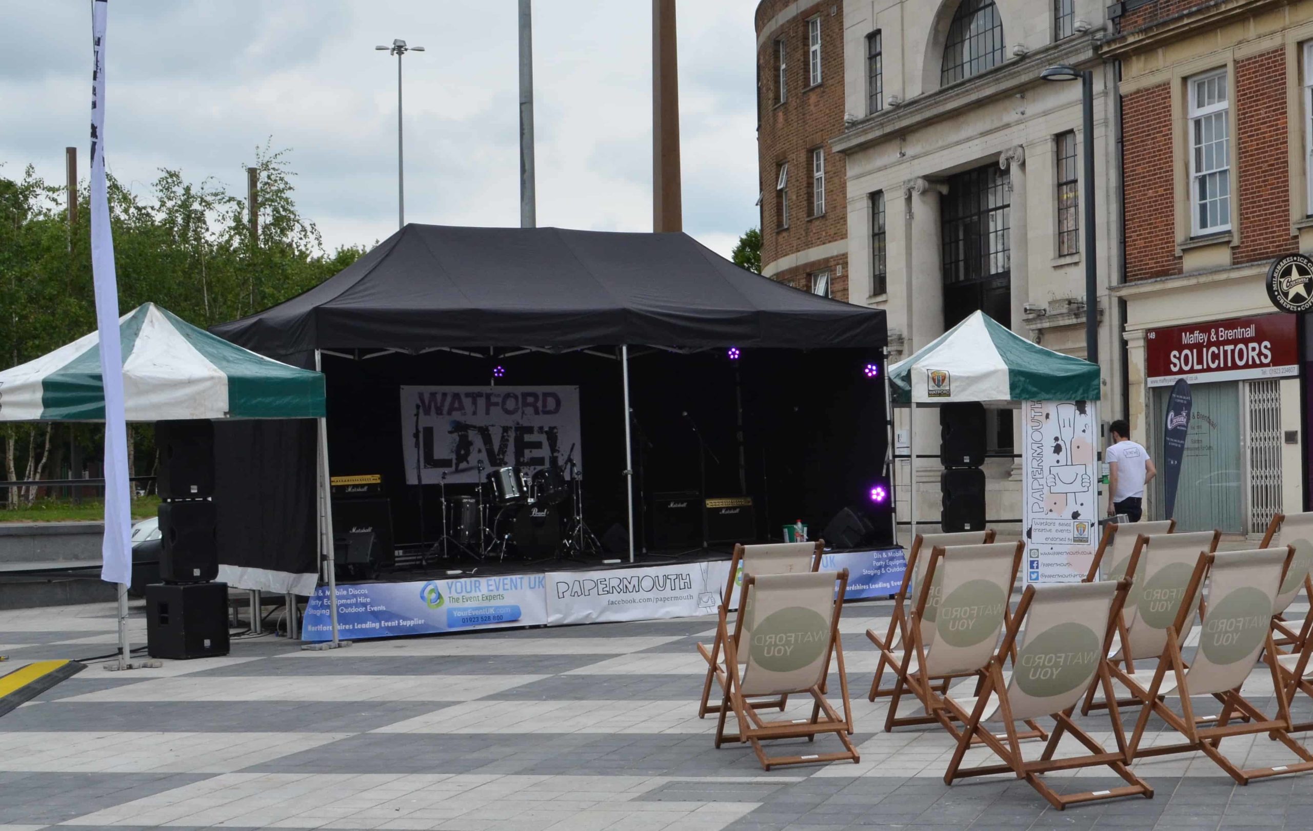 Hertfordshire Outdoor Event Stage Hire - Your Event UK