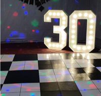 Light Up Birthday Numbers Hire - Your Event UK
